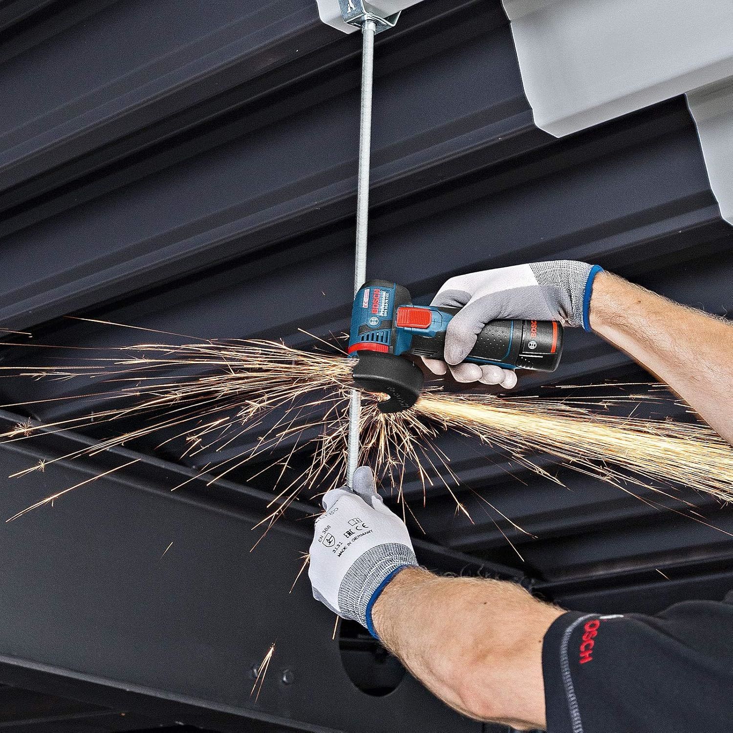 Bosch Professional GWS 12V-76 Akülü Taşlama Makinesi (Akü ve Şarj ...
